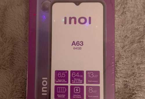 Смартфон inoi A63 3/64GB Night Blue новый