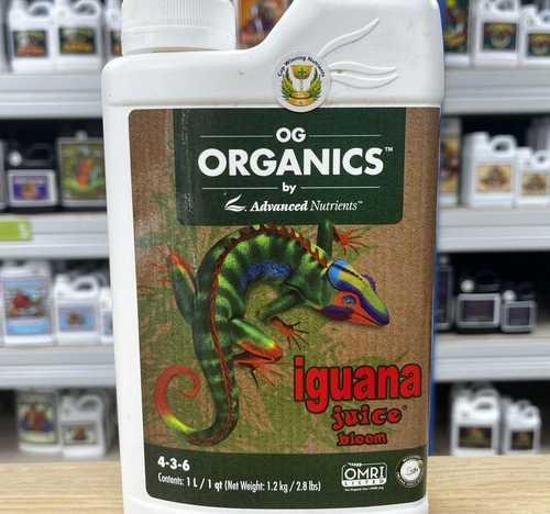 Удобрение AN Iguana Juice Organic Bloom 1 л