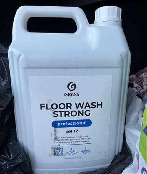 Бытовая химия Grass floor wash strong professional