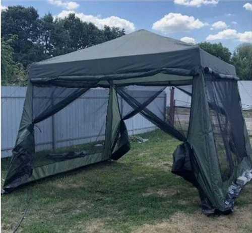 Палатка шатер 320х320 с юбкой