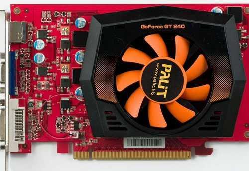 Видеокарта Palit GeForce GT 240