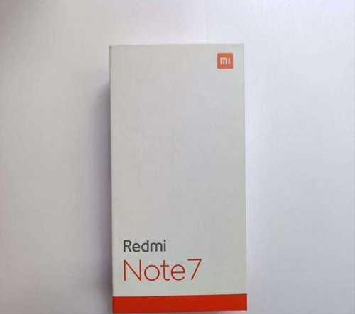 Коробка от смартфона Xiaomi Redmi Note 7 Global