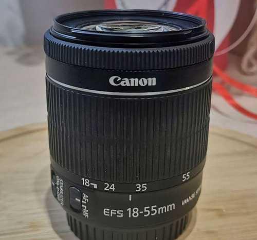 Объектив Canon EF-S 18-55mm IS STM