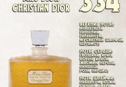 Духи по мотивам аромата «Miss Dior» от Christian D