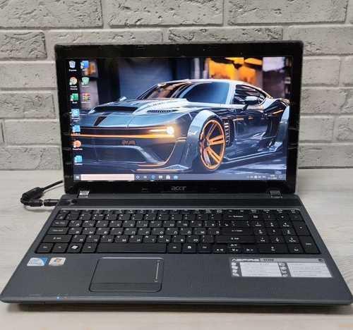 Ноутбук 15,6" acer 5733 i5-480m/IntelHD/4Gb/320Гб
