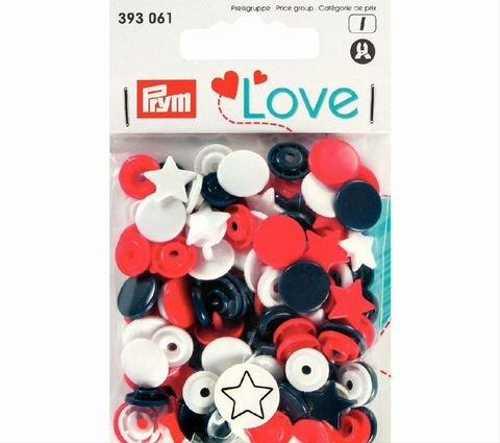 Кнопка"prym" 393061 PL Color Snaps"Звезда" пласти