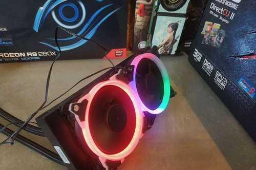 Водяное охлаждение jonsbo shadow 240 rgb