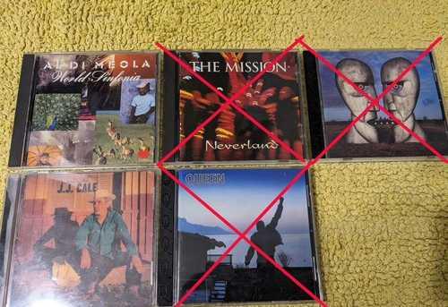 CD Queen / Pink Floyd / Mission / Al Di Meola фирм