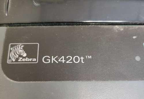 Принтер zebra gk420t