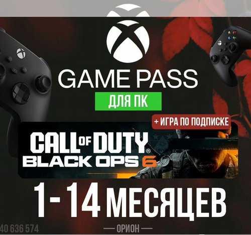 PC Game Pass   Call of Duty: Black Ops 6