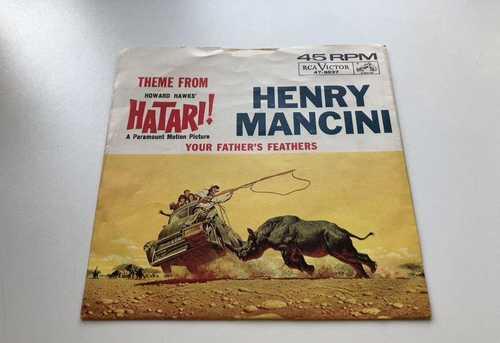 7" Henry Mancini – Hatari / Your Father's Feathers