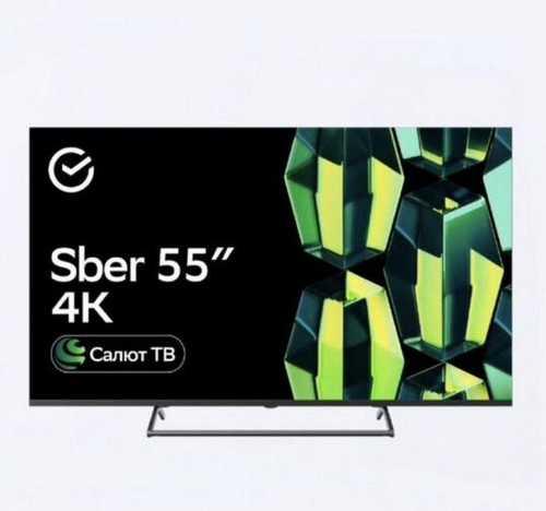 Новые телевизоры Sber 55 дюймов 4K UHD