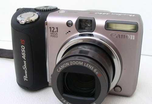 Фотоаппарат Canon powershot A650
