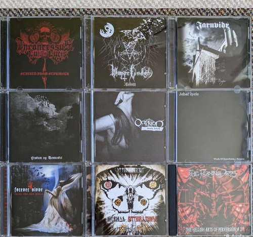 CD black metal rock блэк метал рок MP3 DVD
