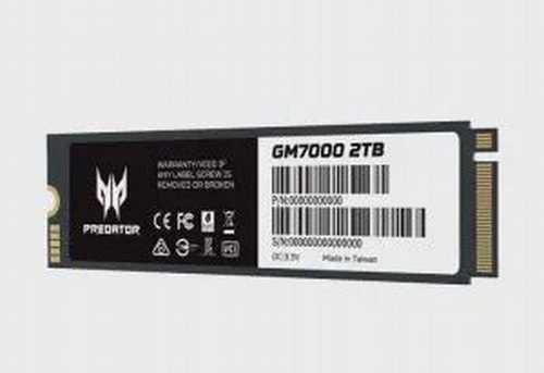 Твердотельный накопитель Acer Predator GM7000, 2 Т
