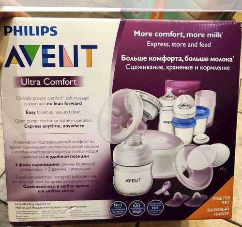 Philips Avent молокоотсос электрический и ручной