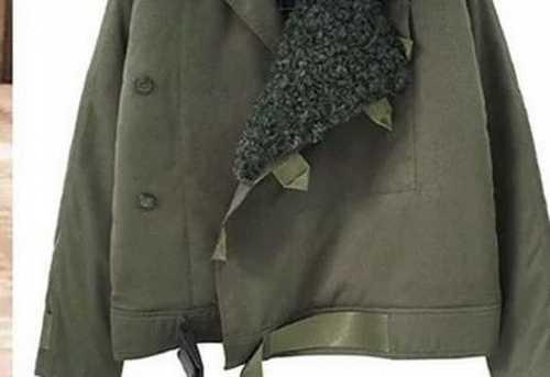 Куртка новая женская утеплённая милитари 42-44