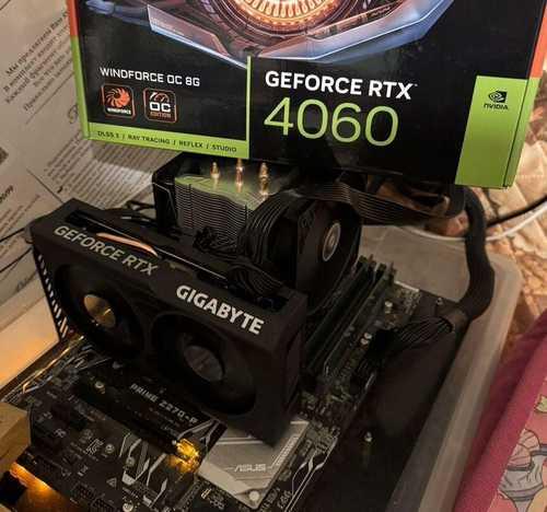 Видеокарта Gigabyte RTX 4060 8gb