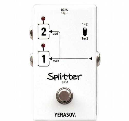 SP-1-Yerasov Splitter Педаль эффектов, Yerasov