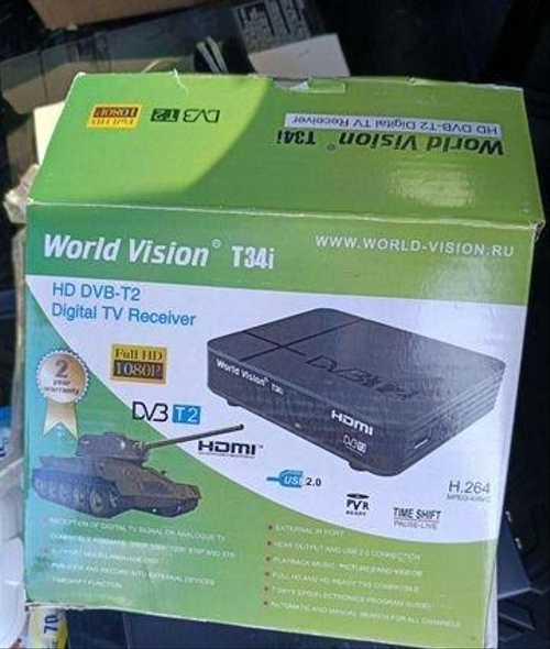 Цифровой тв приёмник HD DTV-T2