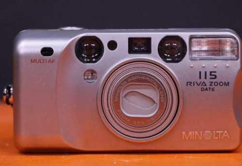 Плёночный фотоаппарат Minolta 115 riva zoom