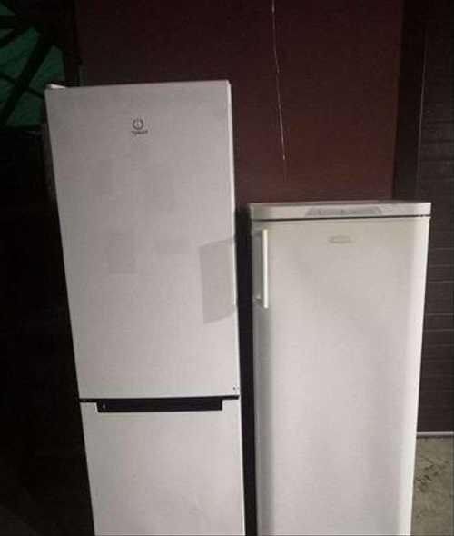 Холодильник indesit df4180w и морозилка бирюса