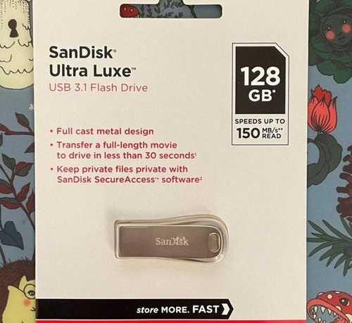 USB-флешка SanDisk 128GB Ultra Luxe USB 3.1