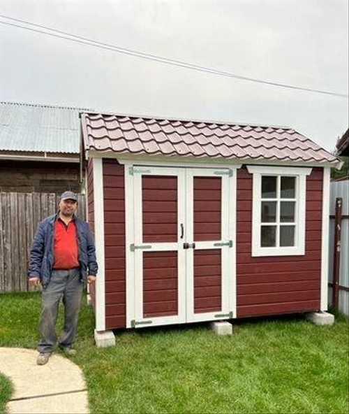 Бытовка, хоз блок,финский хозблок
