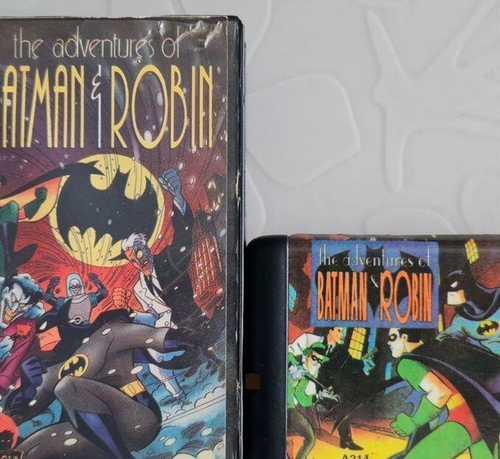 Картридж для Sega The Adventures of Batman & Robin