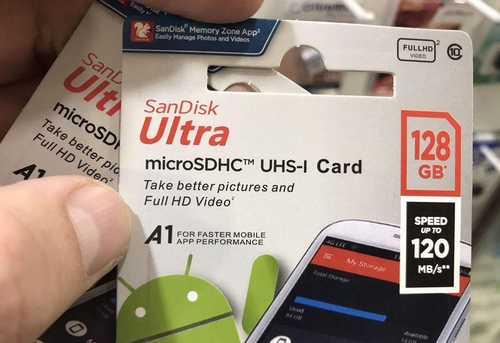 Флешка micro sd 128Gb