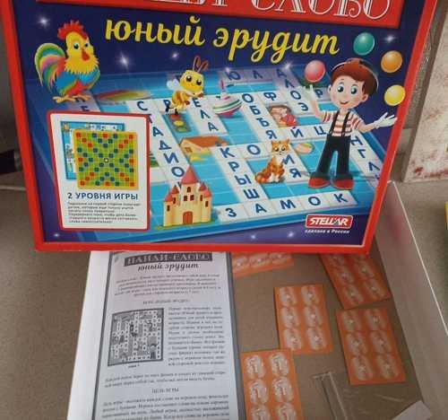 Игра настольная найди слово юный эрудит