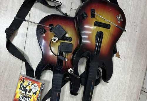 Гитара guitar hero PS3 2 шт