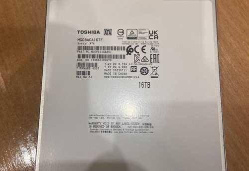 HDD Toshiba 16tb