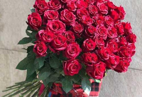 Букет цветов розы гиганты 100-150см,розы,доставка
