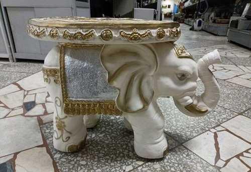 Столик декоративный слон