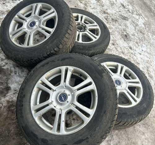 Литые диски R16 5x100/5x114.3 с зимней резиной