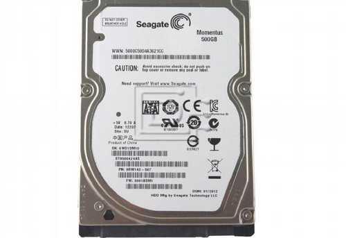 Жёсткий диск Seagate Momentus 500 гб ST9500423AS