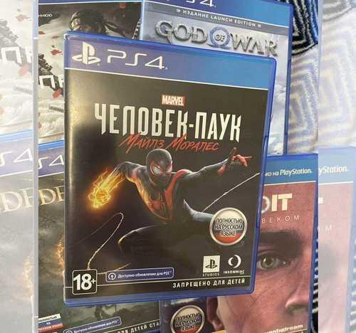 Человек паук майлз моралес ps4