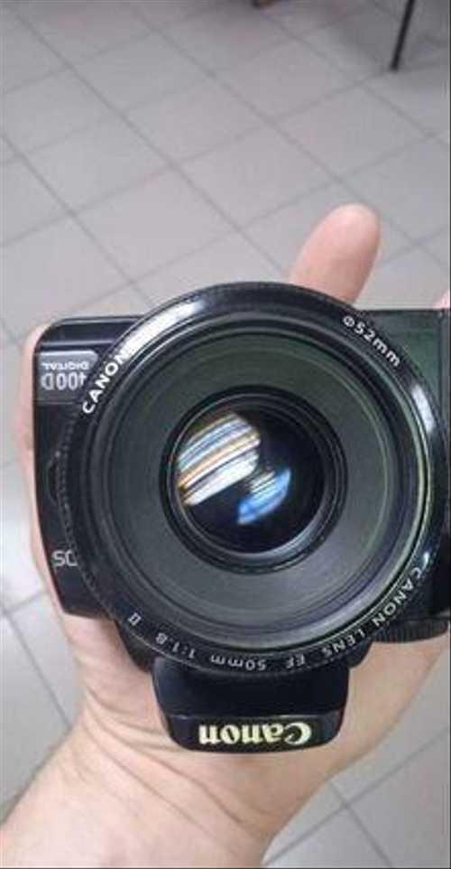Canon 400d + canon 50mm 1.8 ii