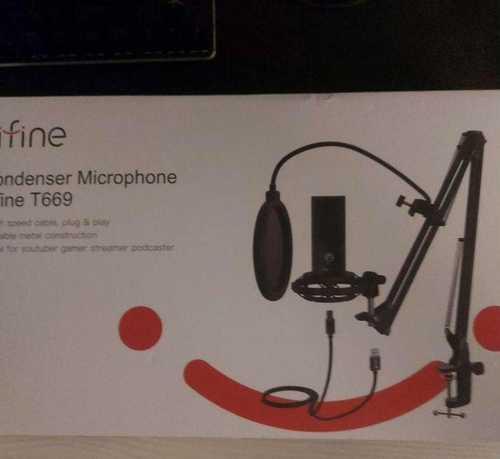 Микрофон для пк Fifine t669