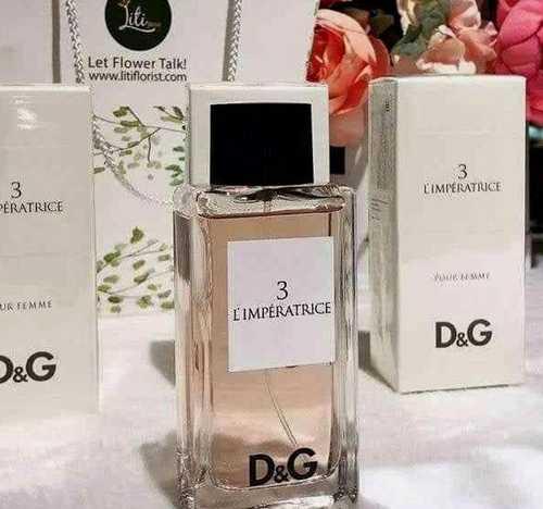 Dolce gabbana 3 l imperatrice Парфюм