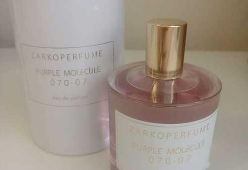 Туалетная вода Zarkoperfume purple molecule 070*07