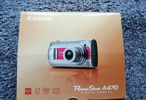 Компактный фотоаппарат Canon powershot a470