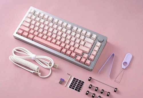 Механическая клавиатура akko Monsgeek M1W SP Pink