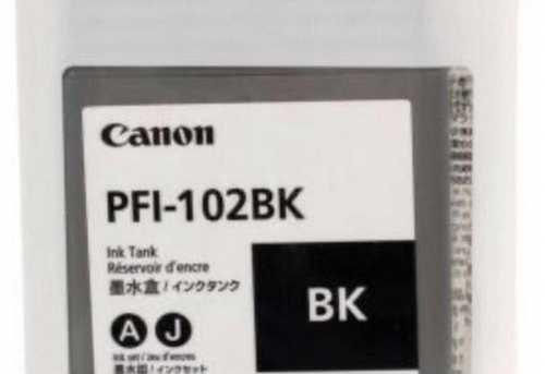 Картридж canon PFI-102BK
