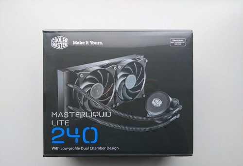 Водянка Cooler Master MasterLiquid Lite 240. Новая