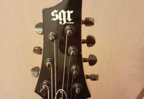 Электрогитара Schecter c-7 sgr blk