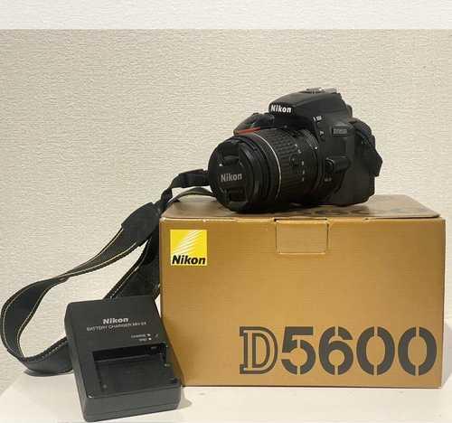 Nikon D5600 kit (1705 кадров)