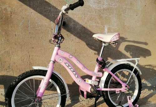 Велосипед 16 бу детский для девочки