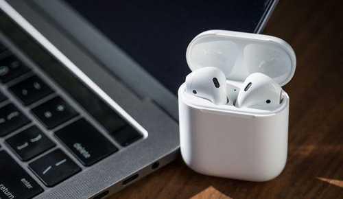 Беспроводные наушники airpods 2